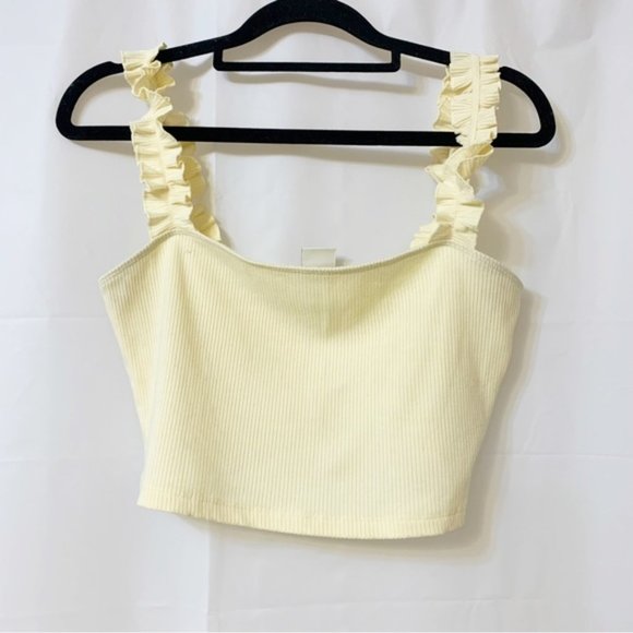 Sunday Best | Tops | Aritzia Sunday Best Yellow Firecracker Tank Large ...